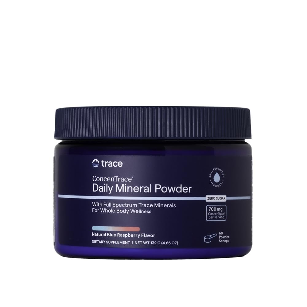 trace minerals blue raspberry powder