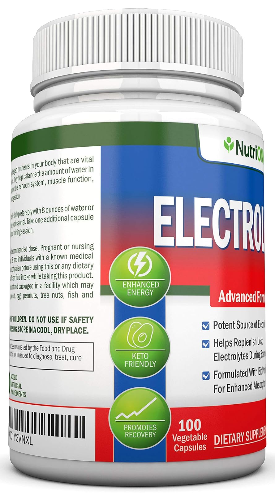 Trace Minerals capsules for balanced electrolytes