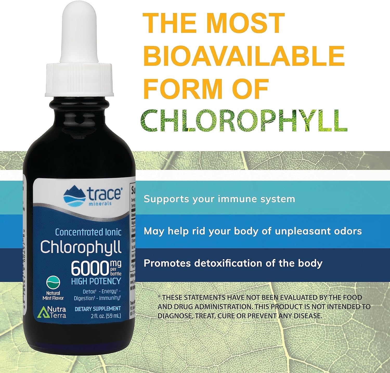 Trace Minerals chlorophyll energy booster
