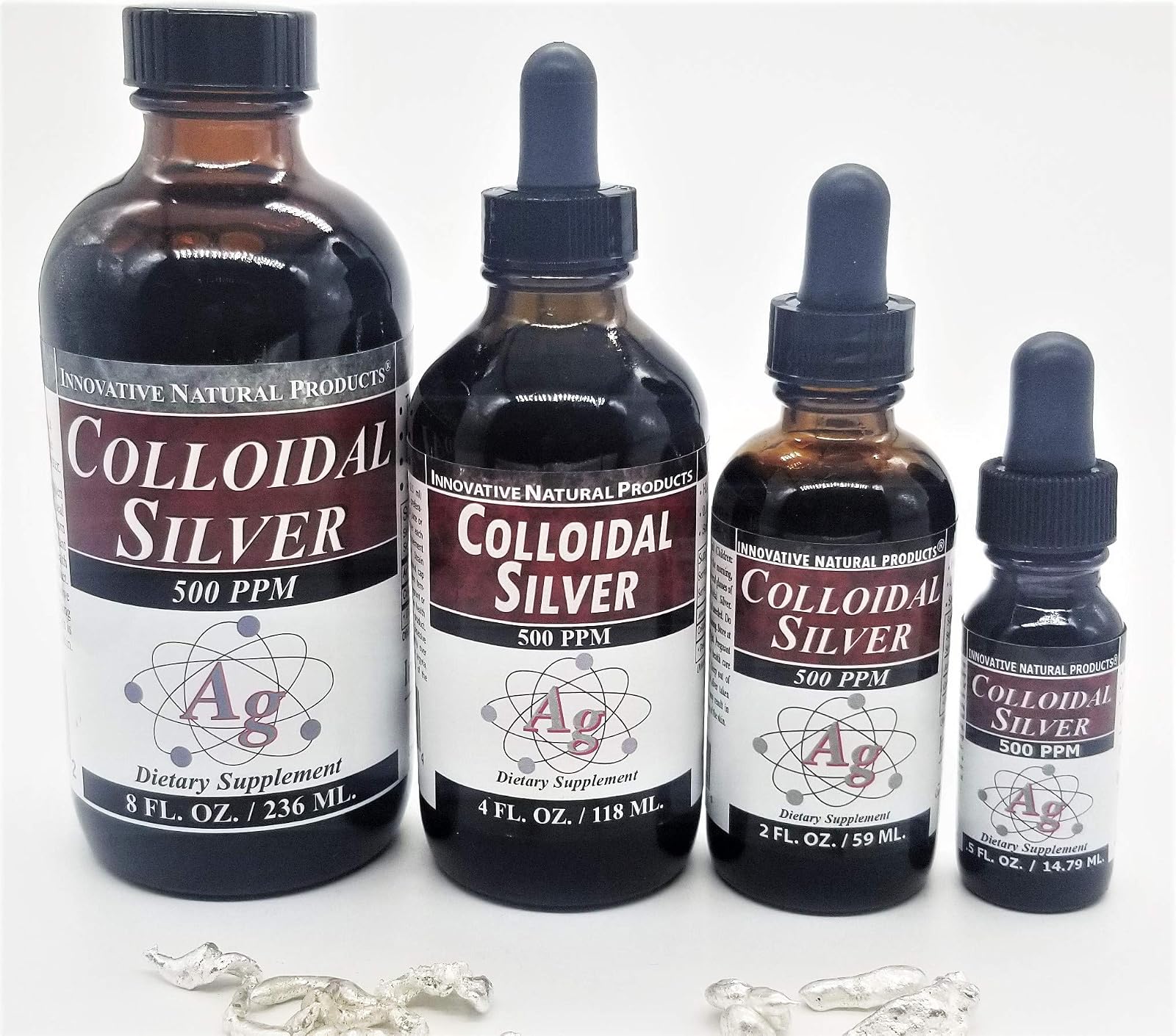 Trace minerals colloidal silver for wellness