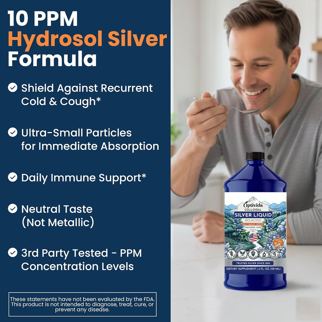 trace minerals colloidal silver liquid health