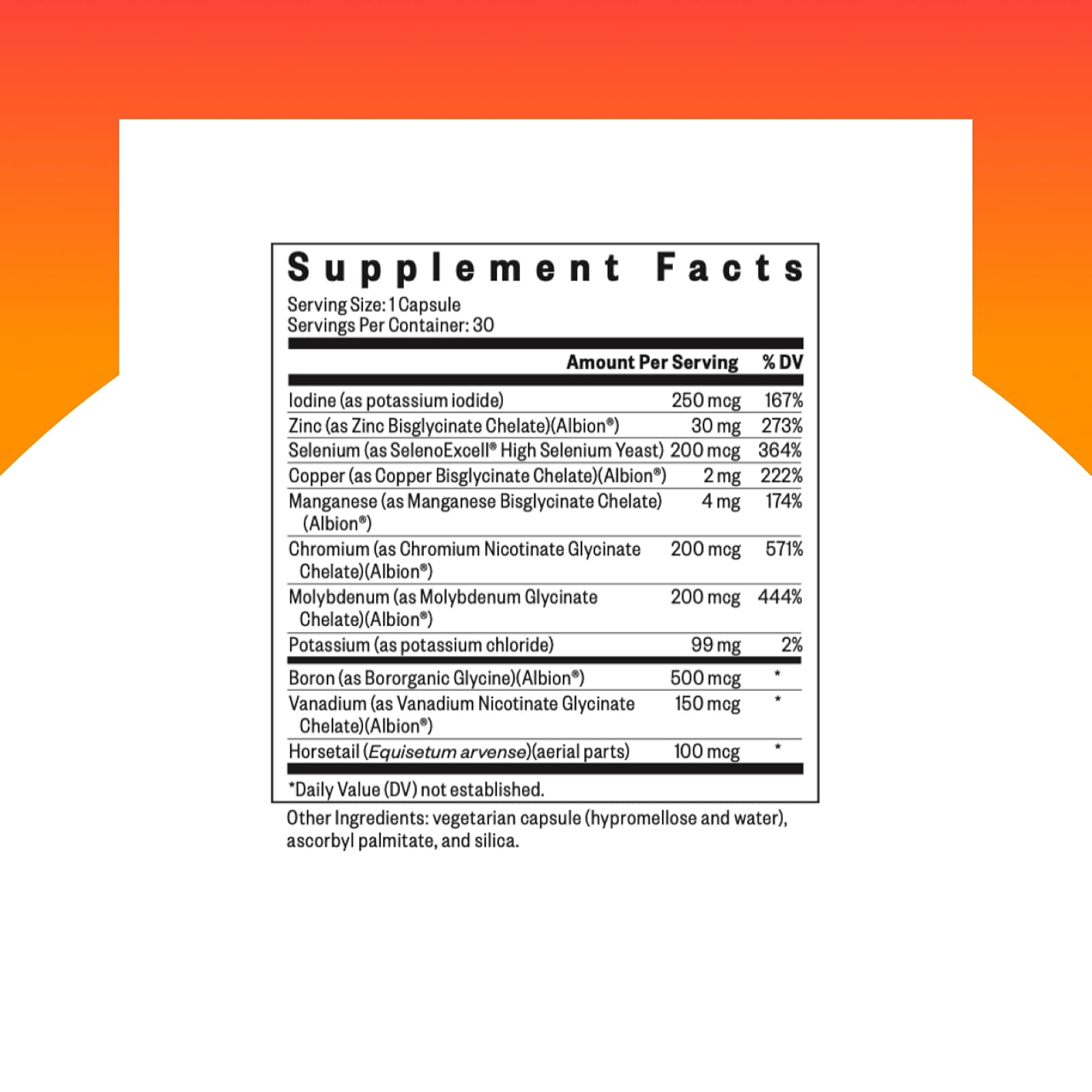 trace minerals complex for health