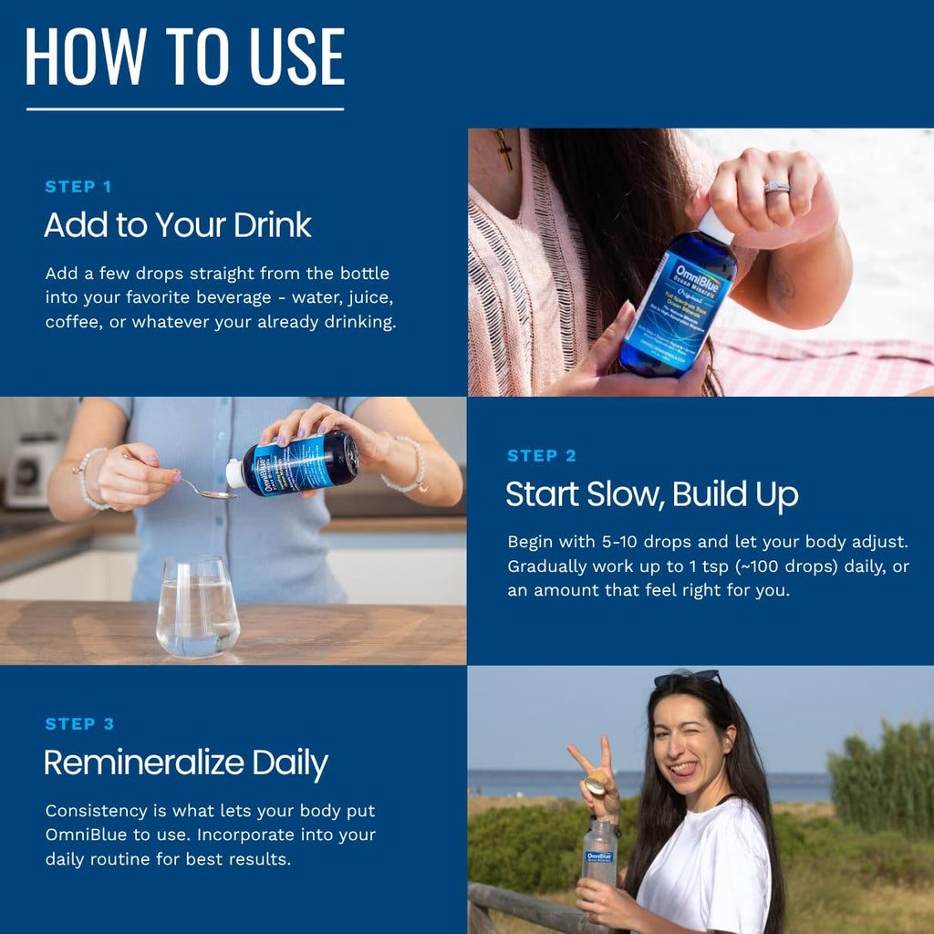 trace minerals drops for electrolyte balance