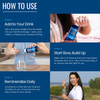 trace minerals drops for electrolyte balance
