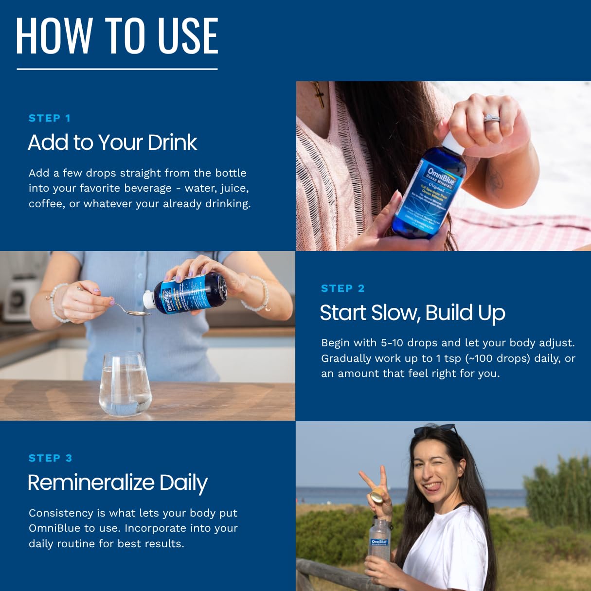 trace minerals drops for electrolyte balance