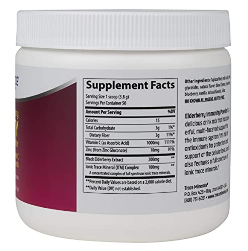 Trace Minerals elderberry for heart health
