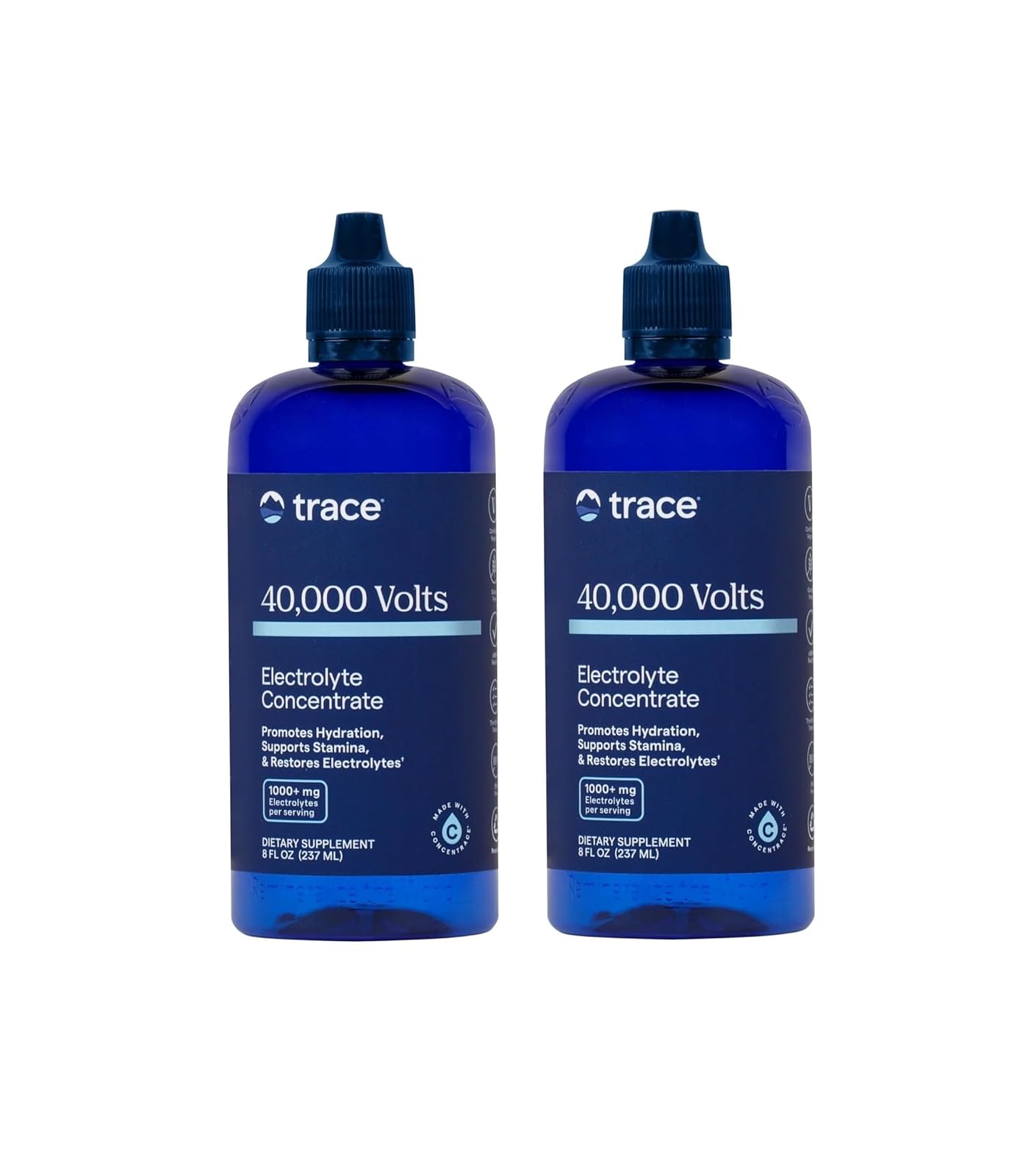 Trace Minerals electrolyte concentrate for hydration