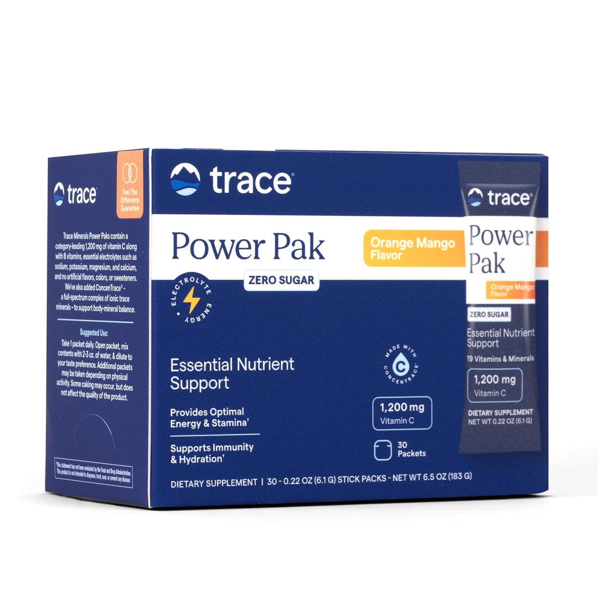 Trace Minerals electrolyte drink mix
