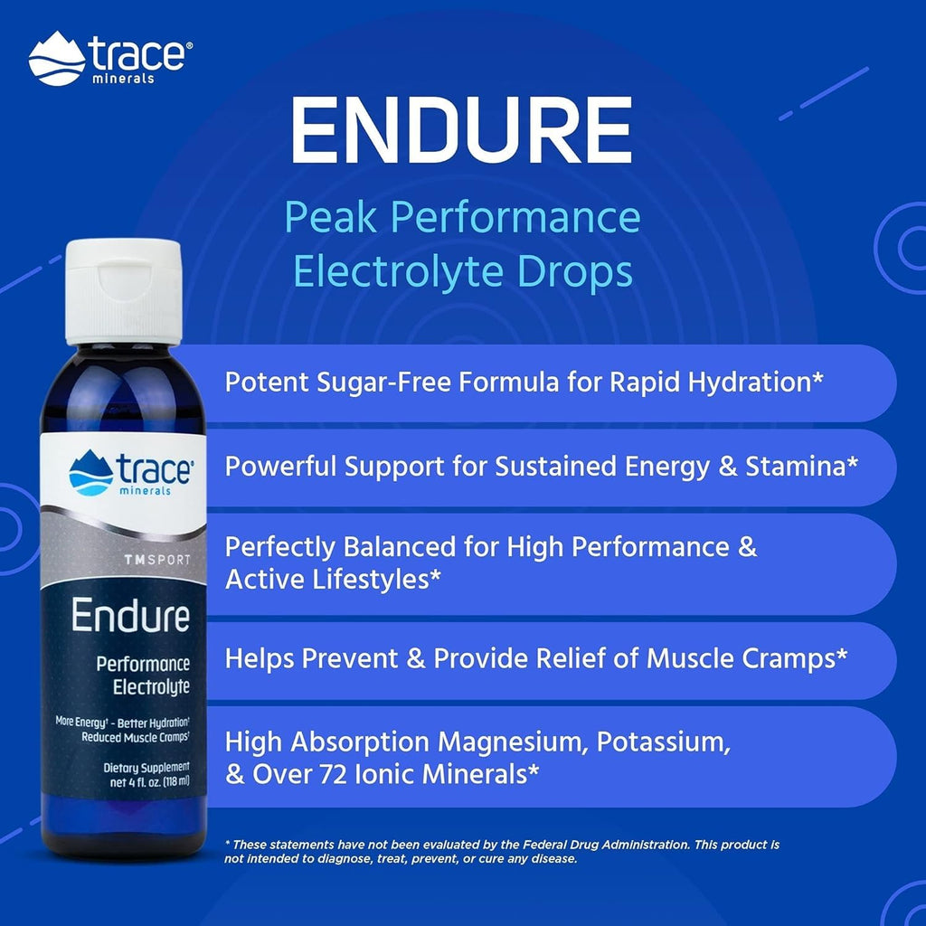 Trace Minerals electrolyte drops for everyday wellness