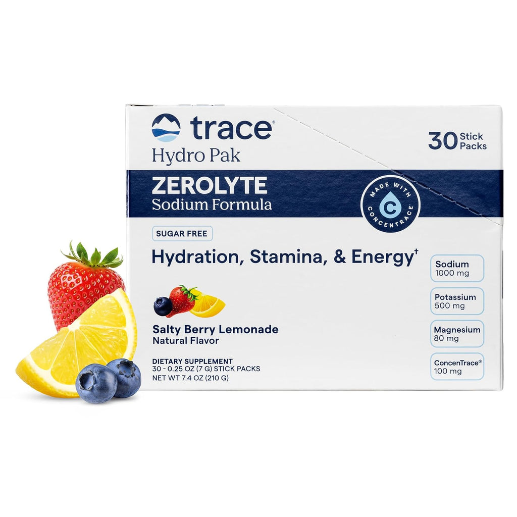 Trace Minerals electrolyte mix packets
