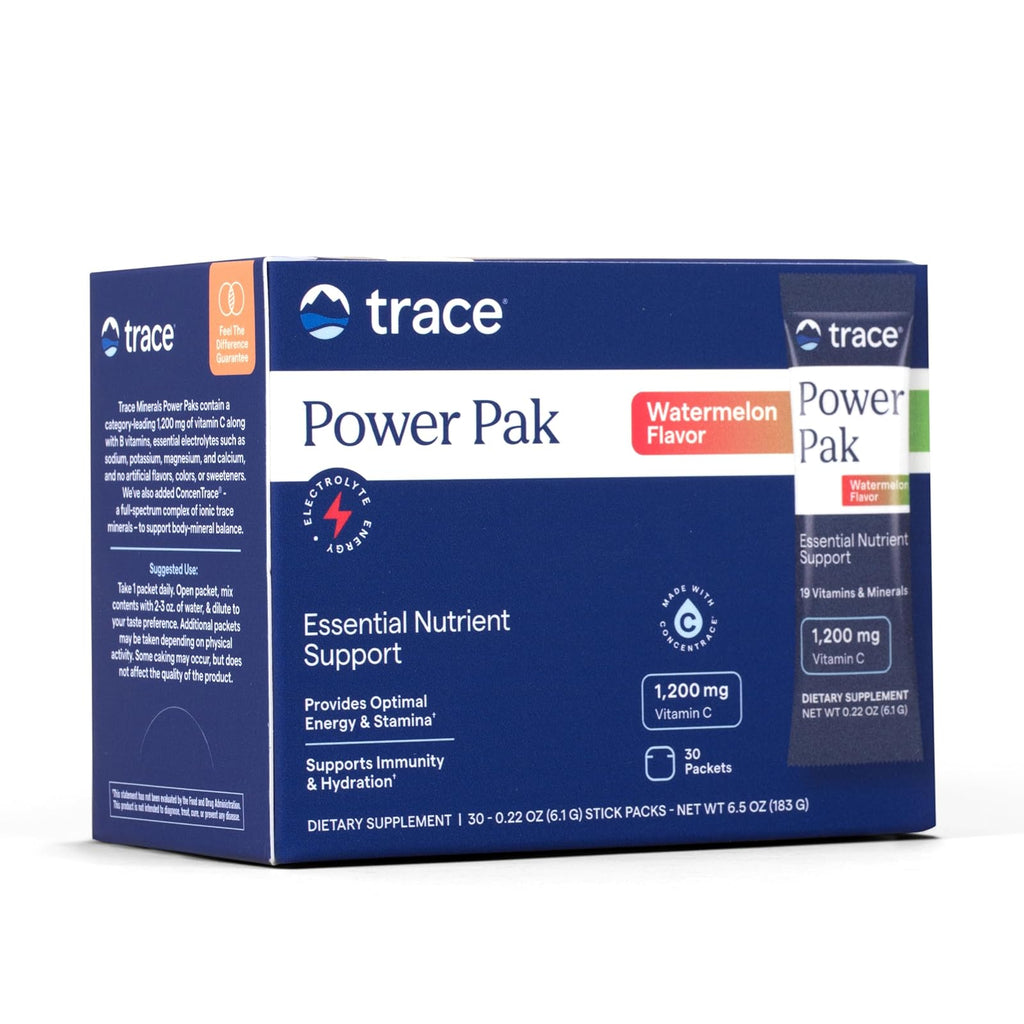 Trace Minerals electrolyte powder for hydration
