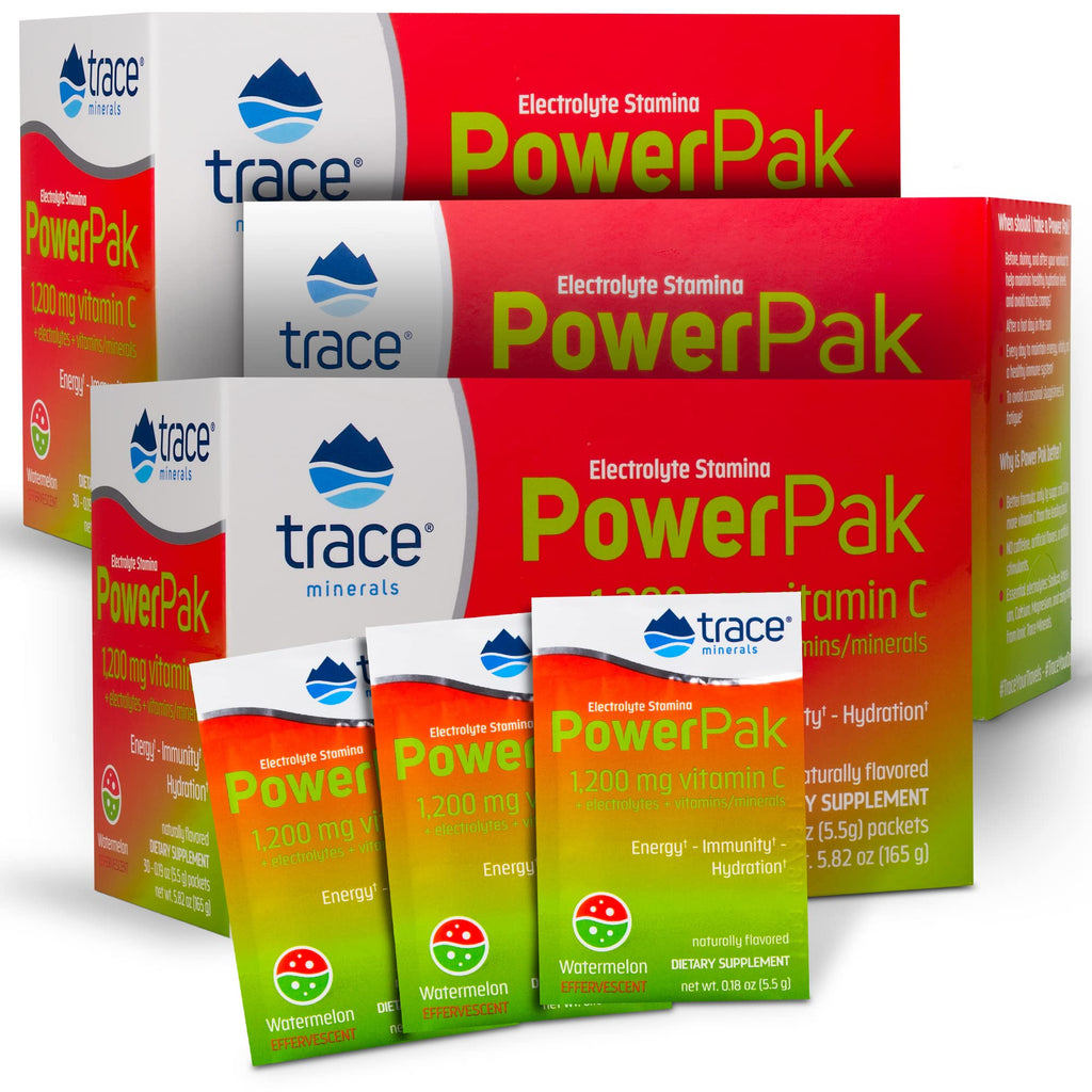 trace minerals electrolyte powder packets