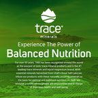 Trace Minerals electrolyte powder with essential vitamins