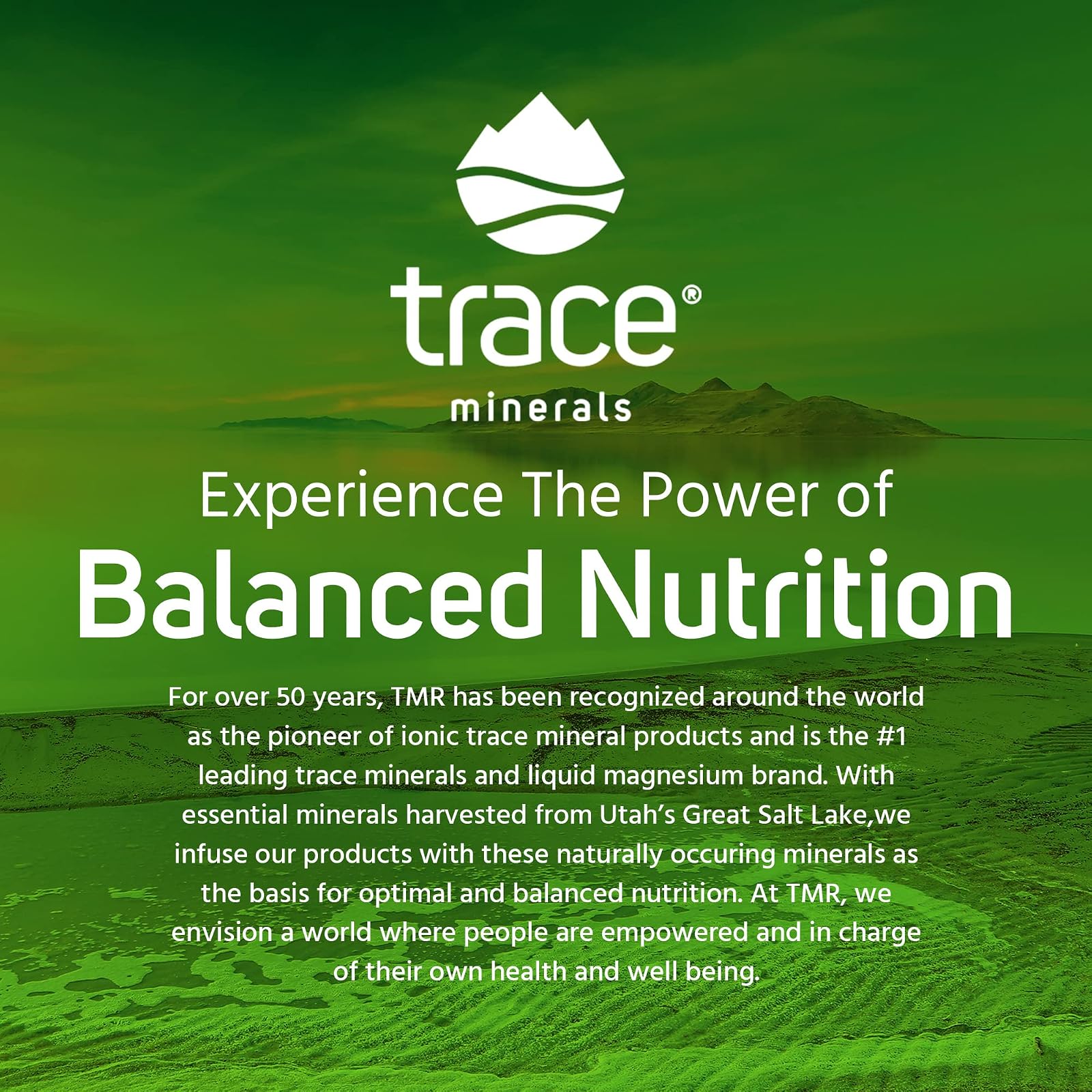 Trace Minerals electrolyte powder with essential vitamins