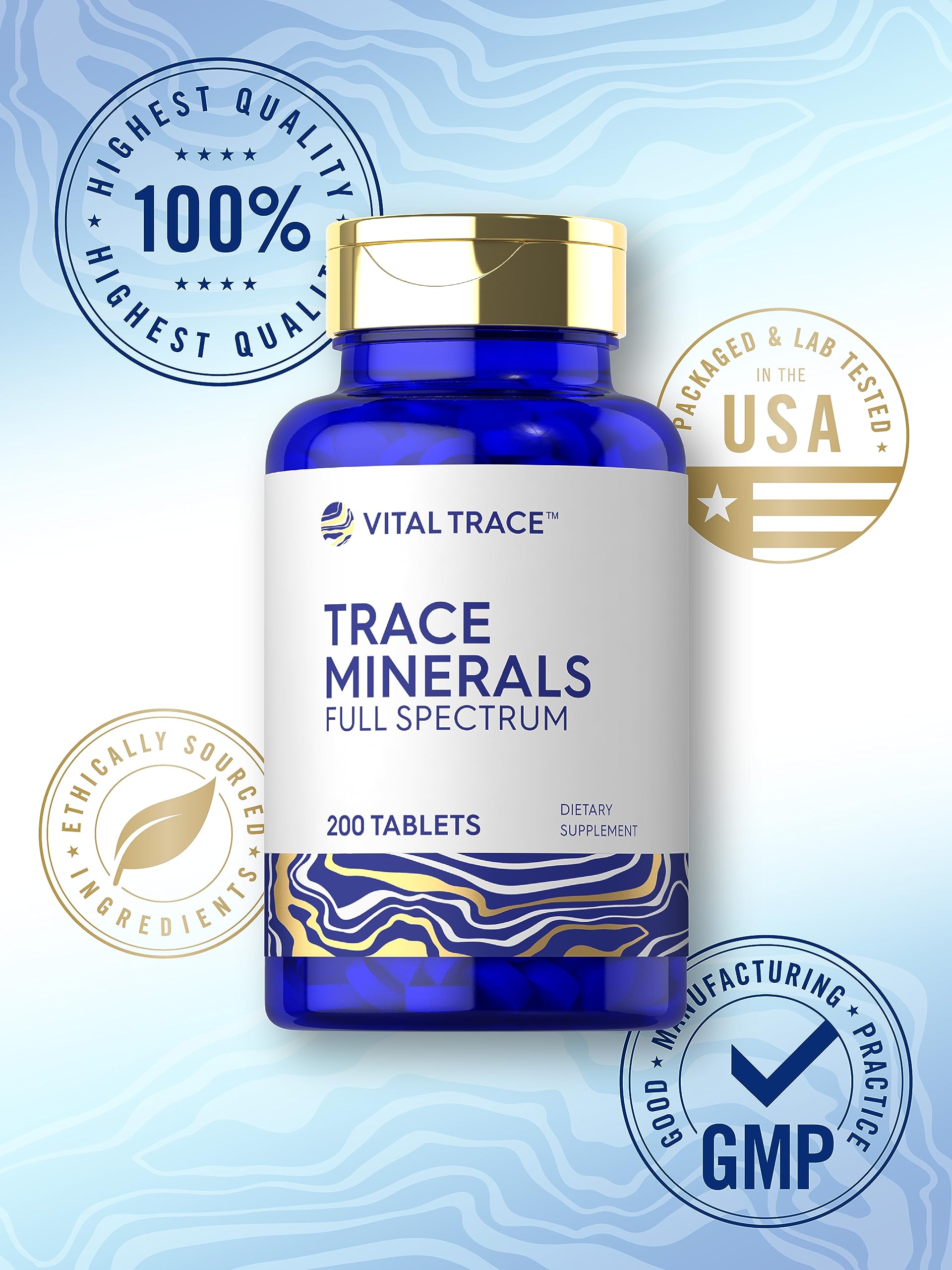 Trace minerals electrolytes for hydration