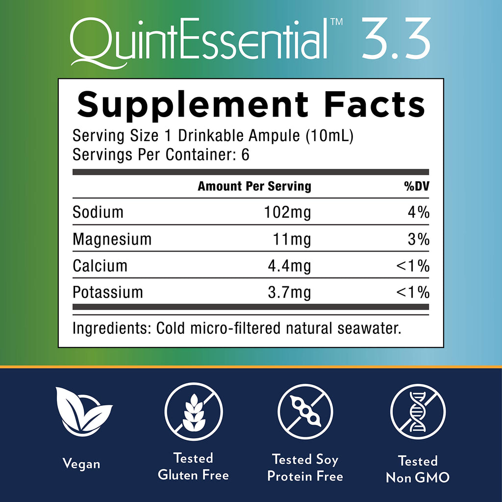 Trace minerals for balanced electrolyte levels