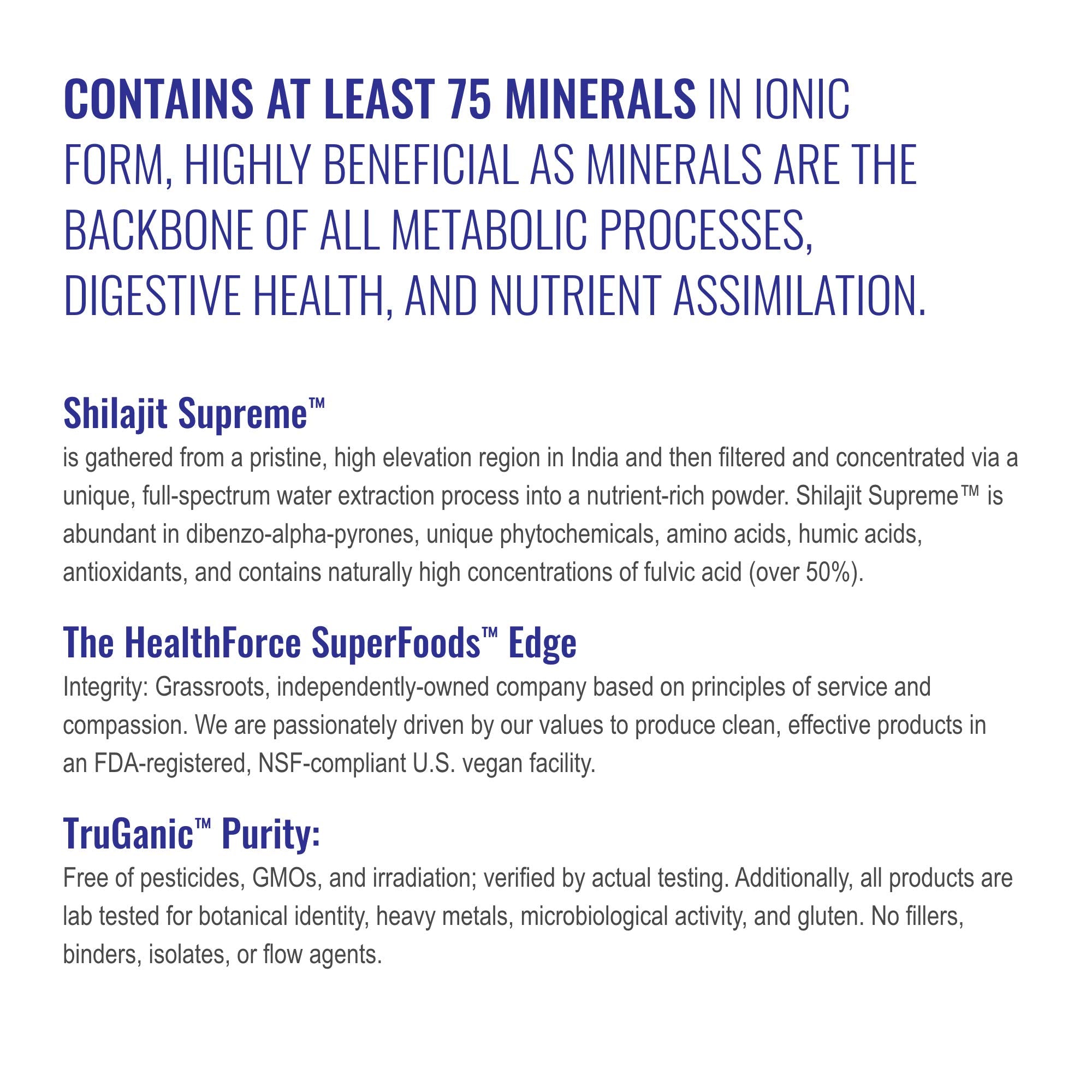 trace minerals for balanced electrolytes