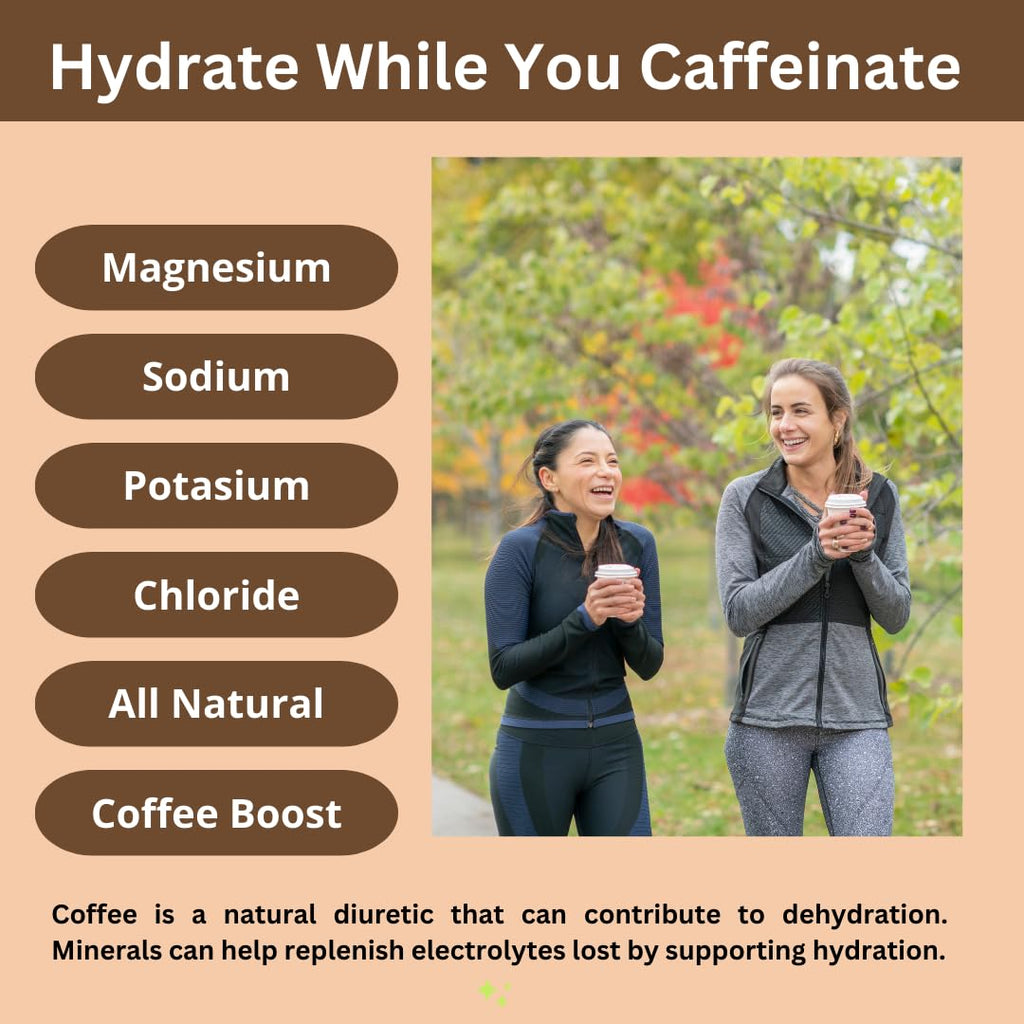 Trace minerals for better coffee flavour