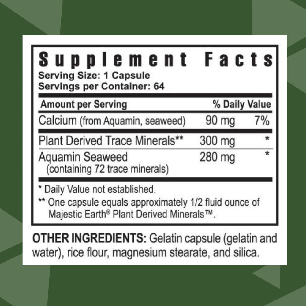 Trace minerals for healthy aging