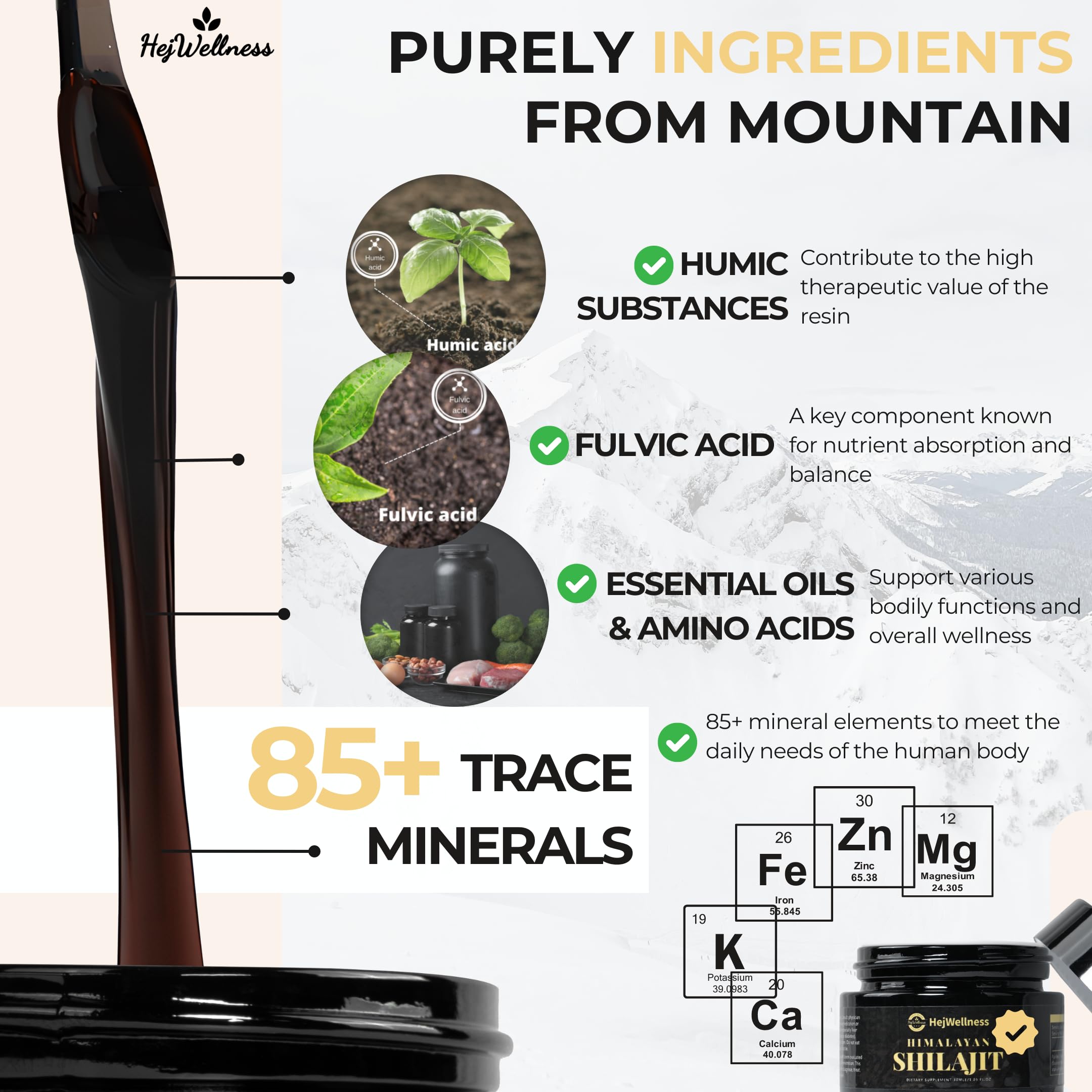 Trace minerals for men and women