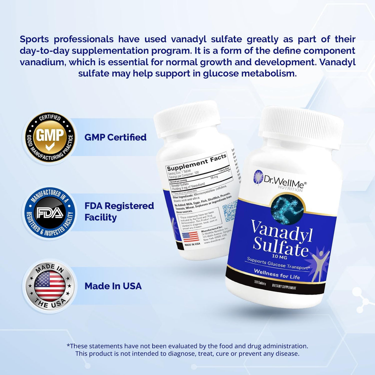 Trace minerals for metabolic support