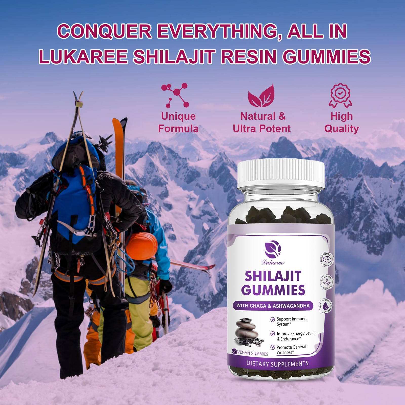 trace minerals gummies for active lifestyle