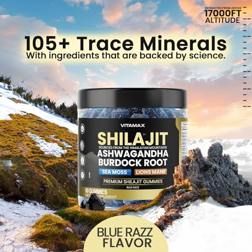 trace minerals in shilajit gummies