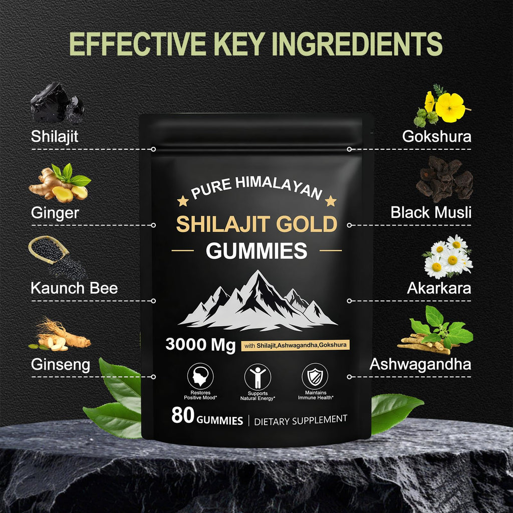 Trace minerals in Shilajit gummies