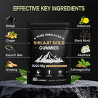 Trace minerals in Shilajit gummies