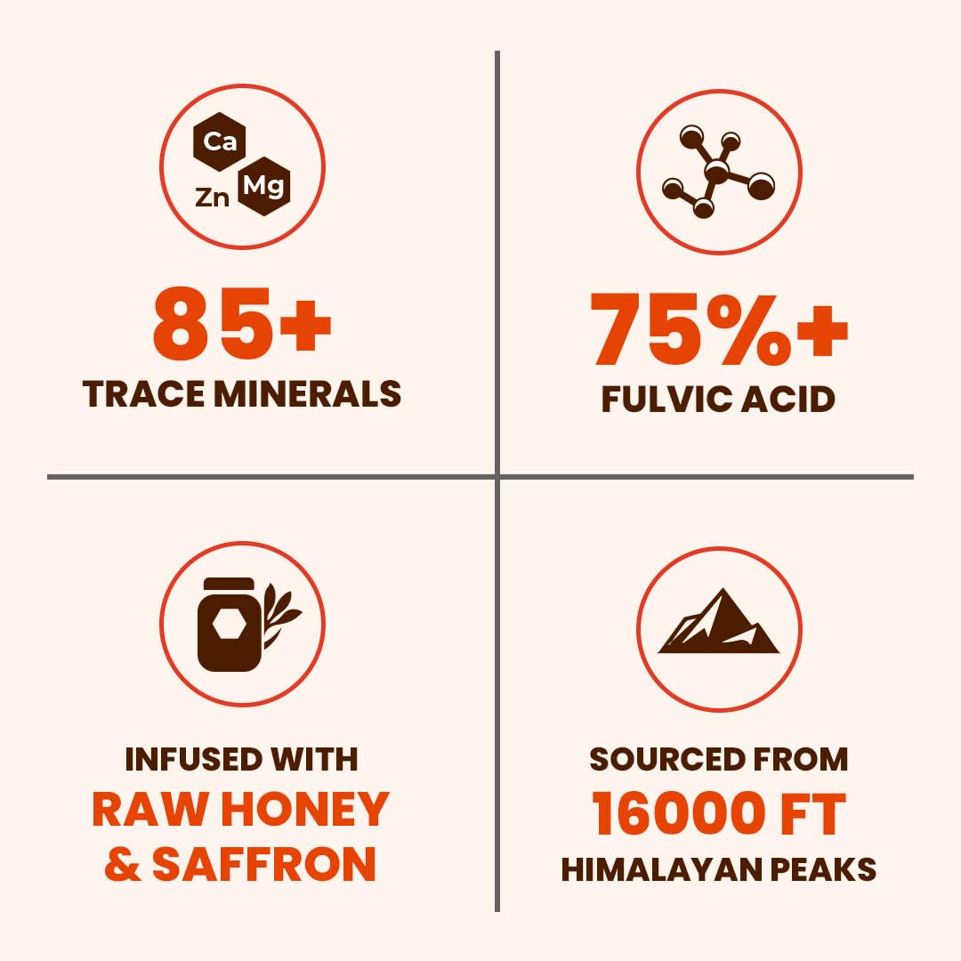 trace minerals in shilajit honey