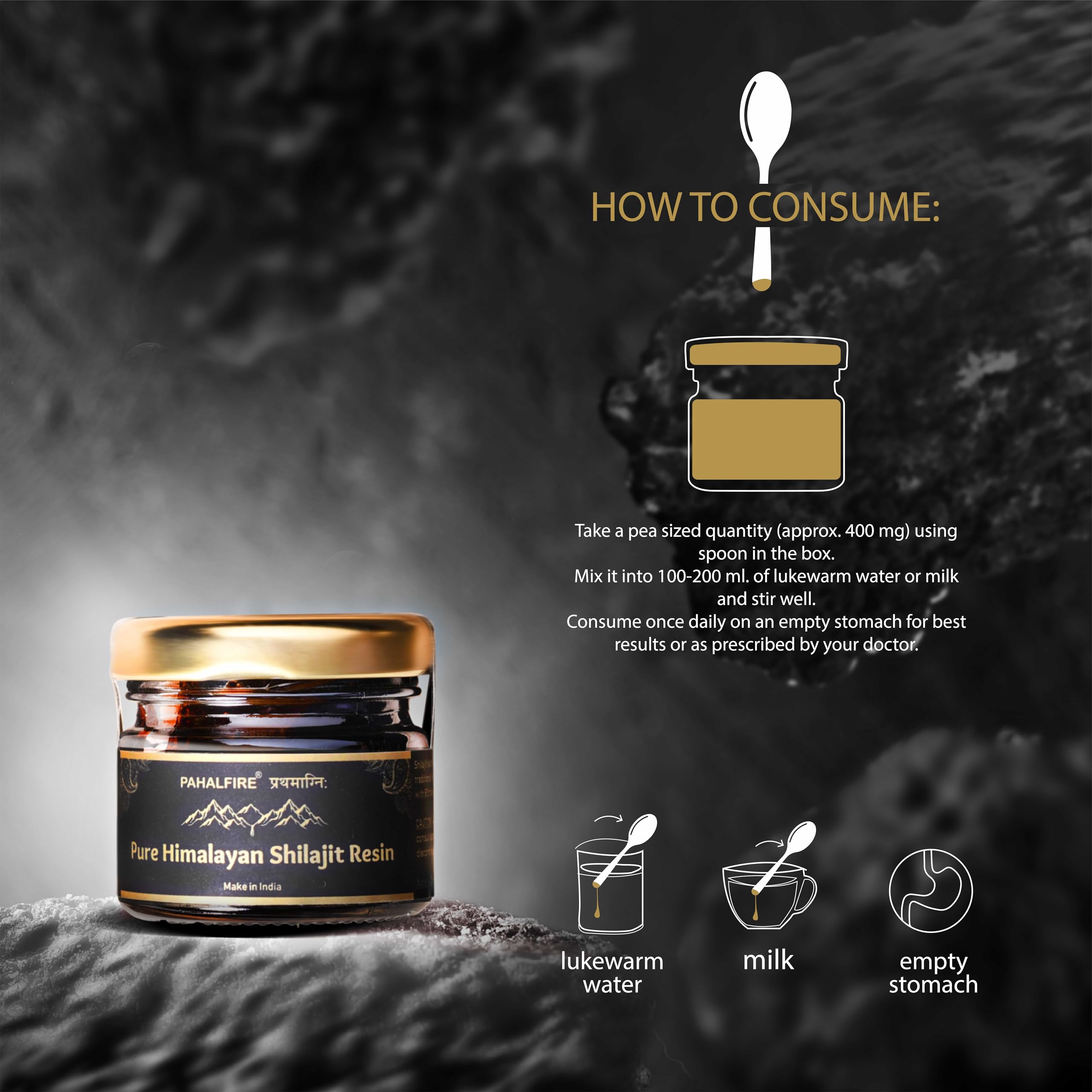 trace minerals in shilajit resin