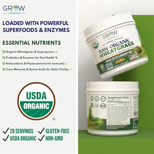 trace minerals in wheatgrass powder