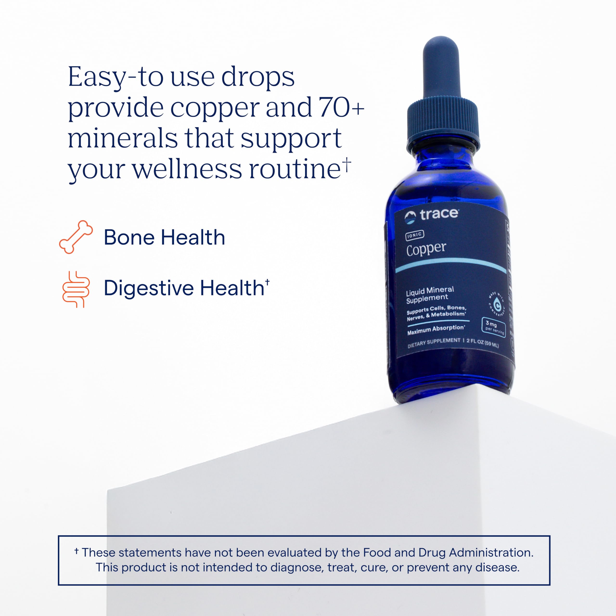 trace minerals ionic copper dosage