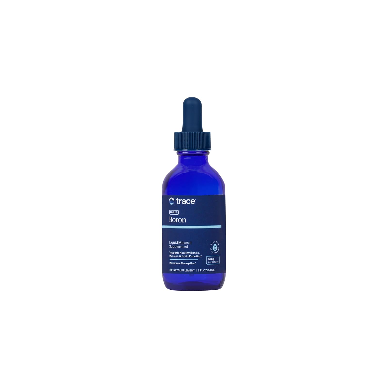 trace minerals liquid ionic boron supplement