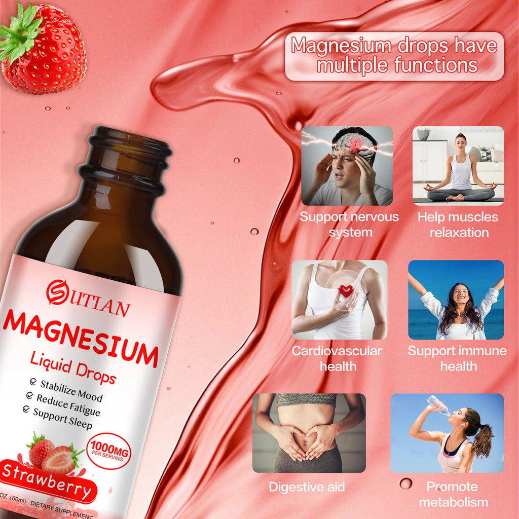 trace minerals magnesium drops for nerve health
