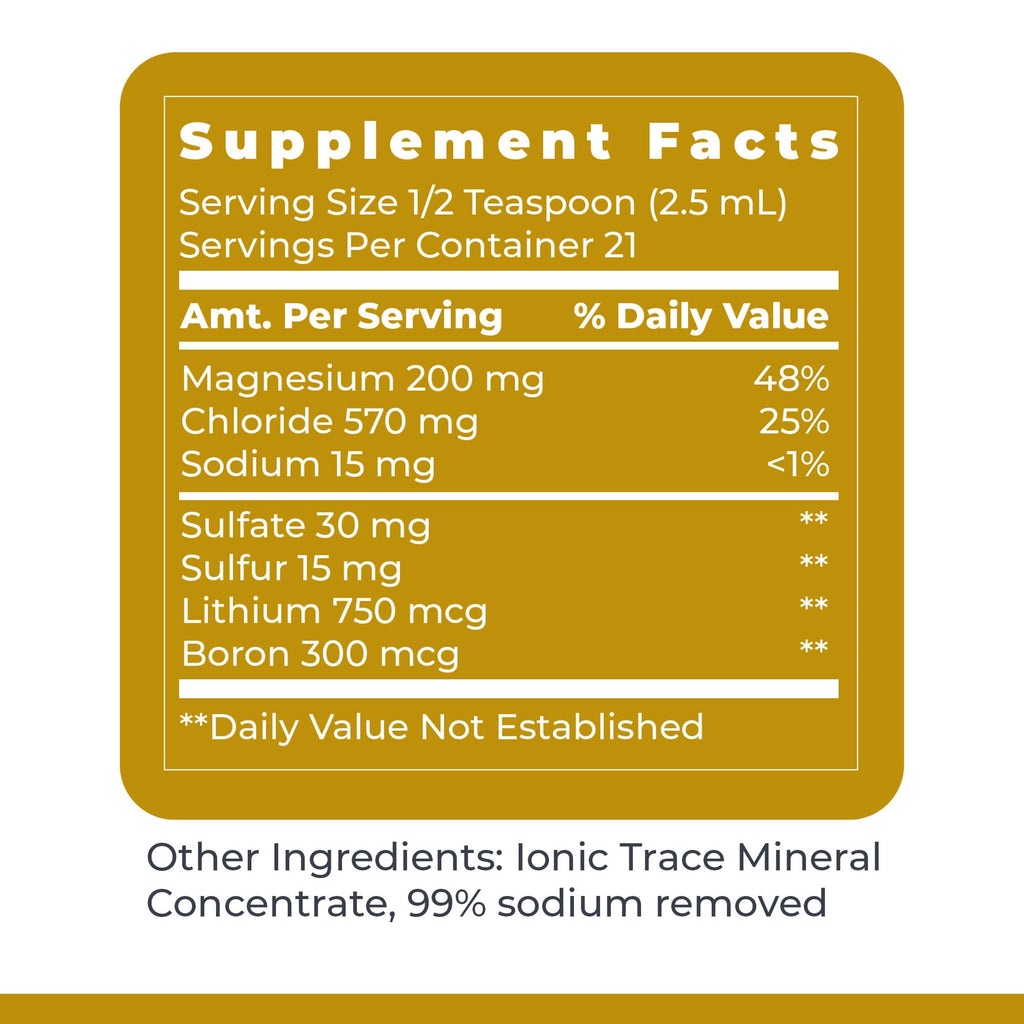 trace minerals magnesium for muscle support