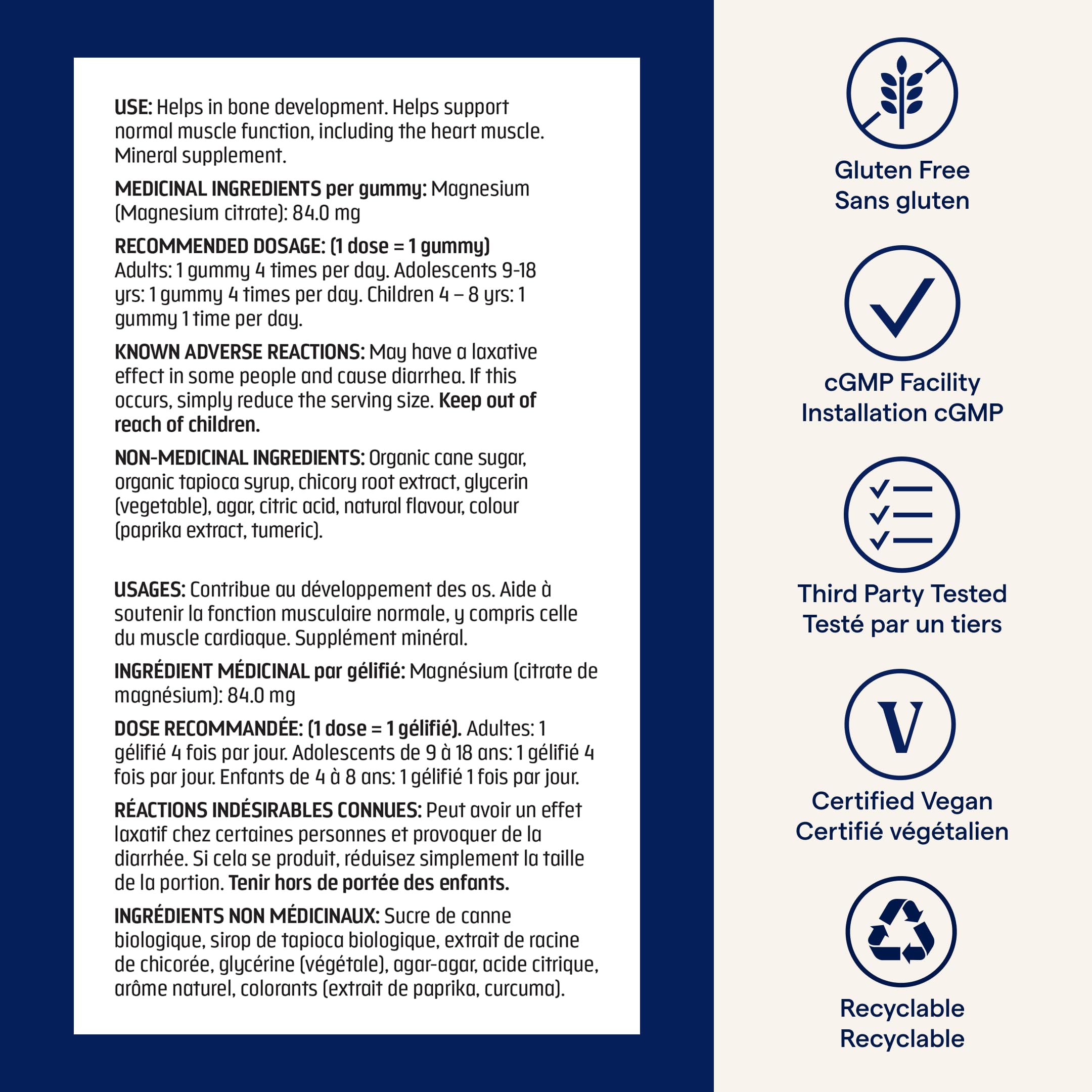 Trace Minerals magnesium for overall vitality