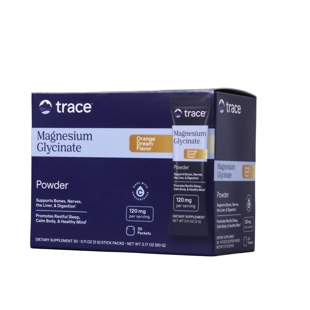 Trace Minerals Magnesium Glycinate stick packs
