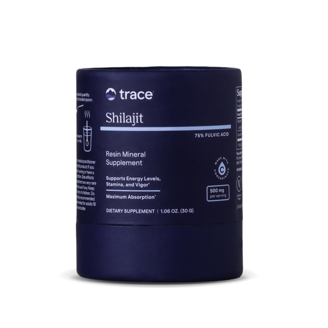 Trace Minerals Shilajit Resin benefits