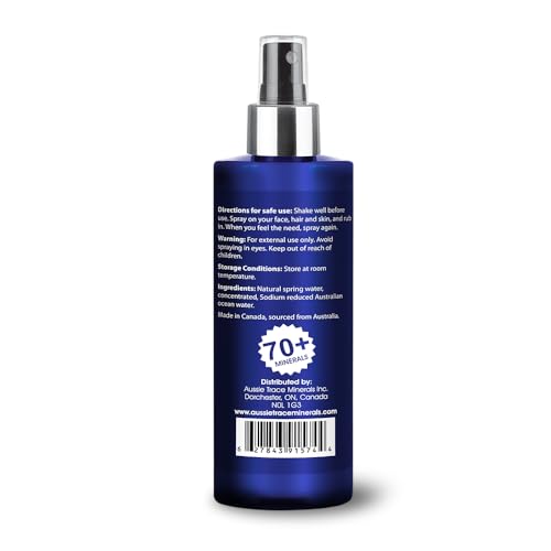 trace minerals spray for skin hydration