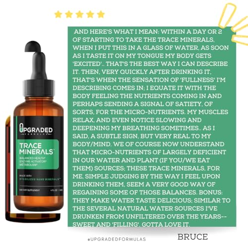 trace minerals supplement for daily nutrition