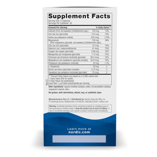 trace minerals supplement for energy support