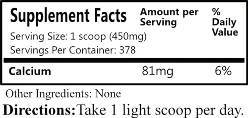 Trace minerals supplement for energy