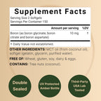 Trace minerals supplement for hormonal balance