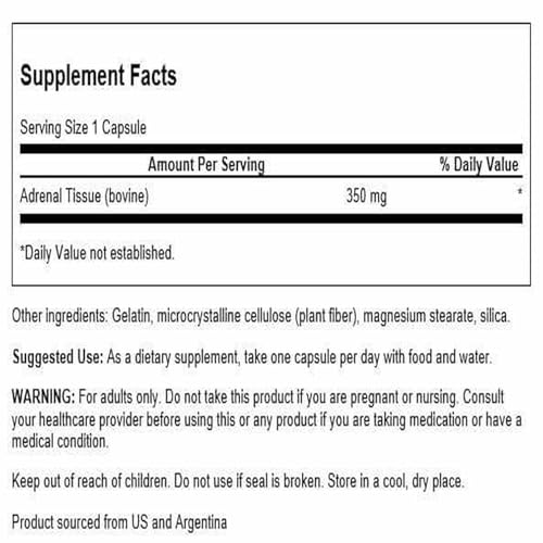 trace minerals support for adrenal health