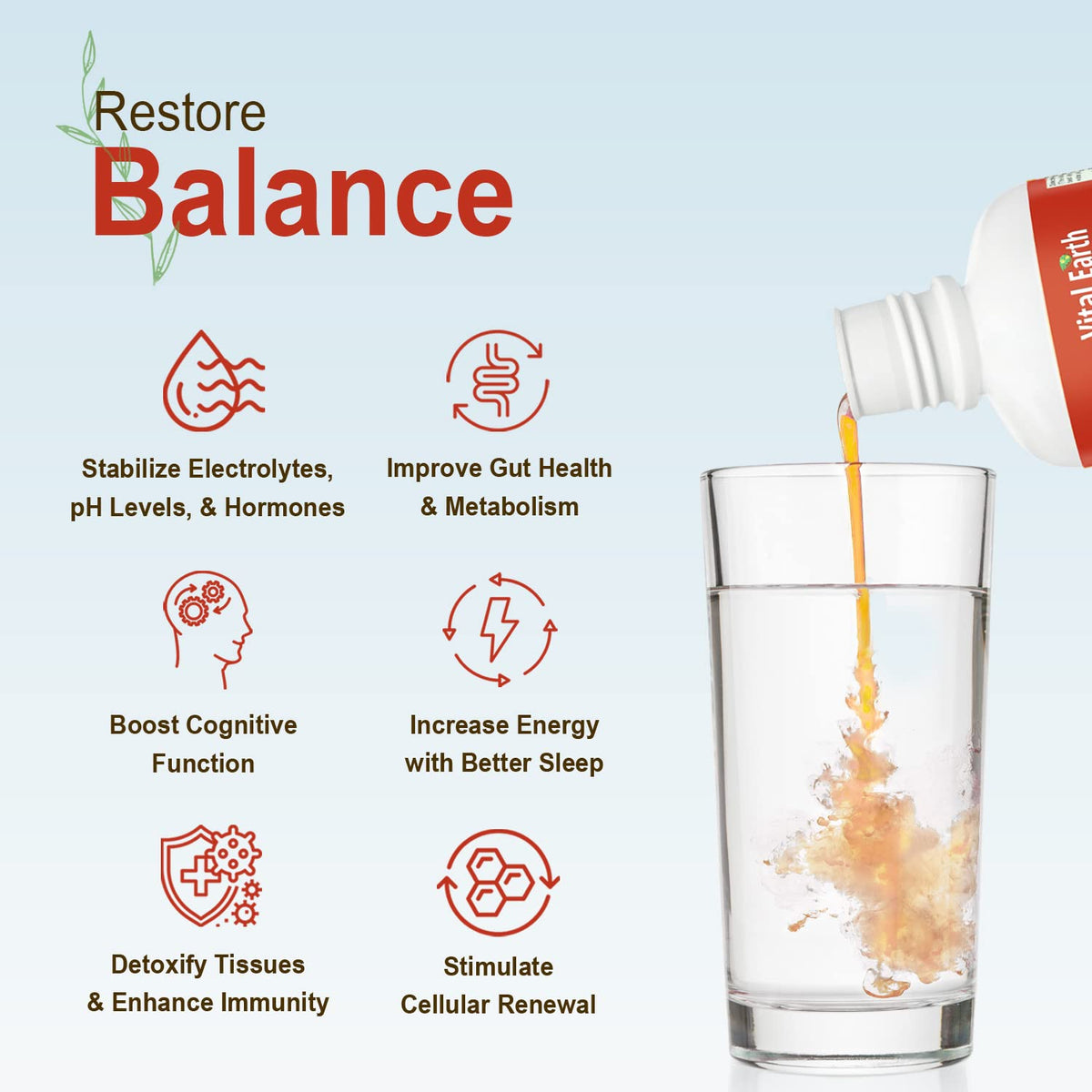 trace minerals support for daily health