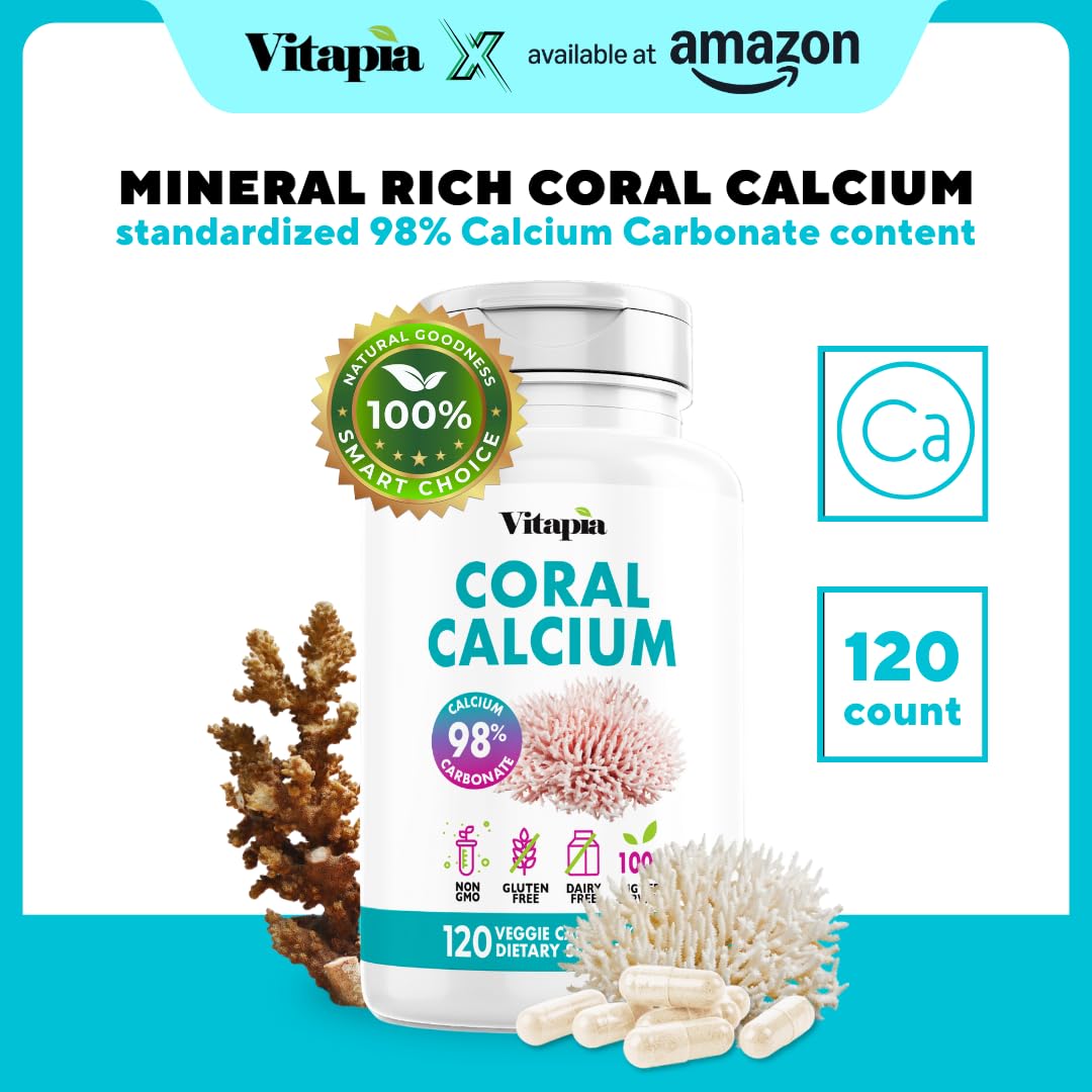 trace minerals support with coral calcium
