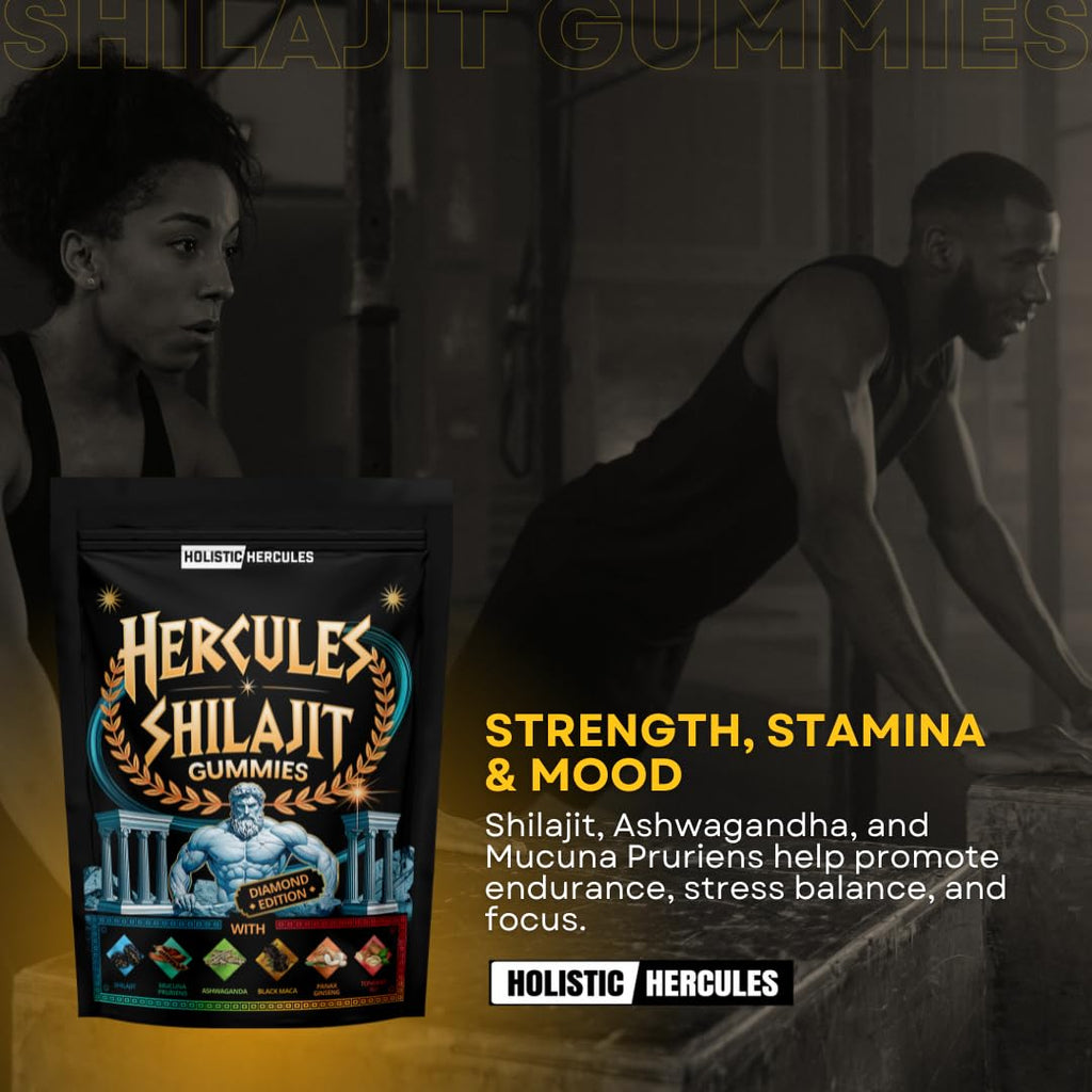 trace minerals support with Shilajit gummies