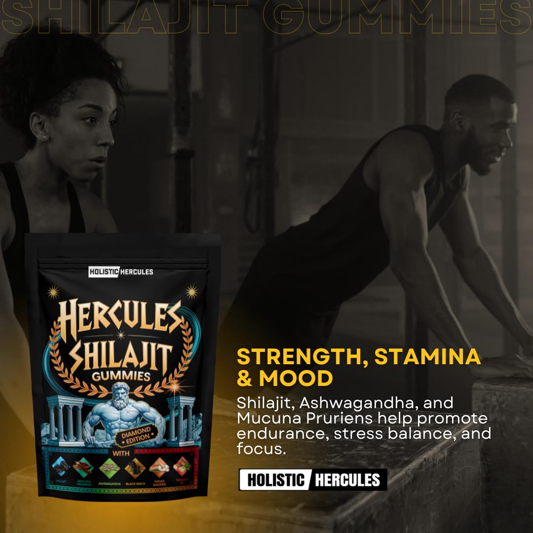 trace minerals support with Shilajit gummies
