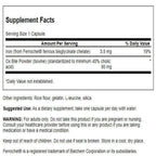 Trace minerals support with Swanson Ox Bile
